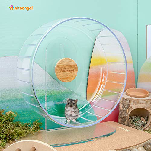 GetUSCart- Niteangel Super-Silent Hamster Exercise Wheels: - Quiet ...