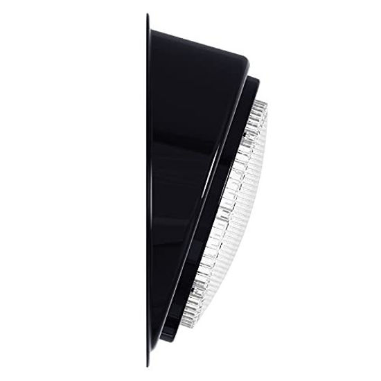 GetUSCart- Leisure LED RV Trailer Camper 5th Wheel Black 8.5" Round ...