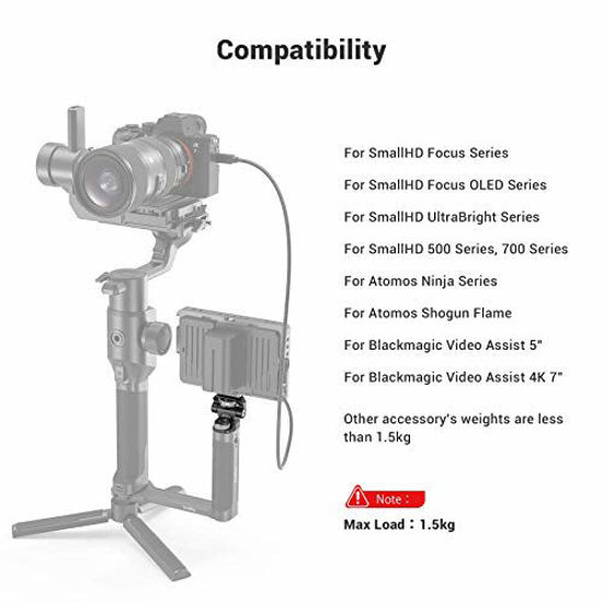 GetUSCart- SmallRig Swivel and Tilt Adjustable Monitor Mount with ...