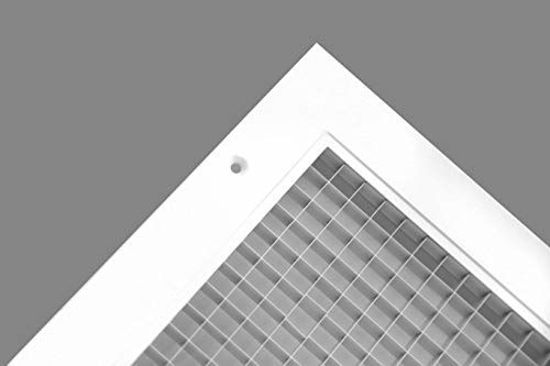 GetUSCart- 8" x 32" Cube Core Eggcrate Return Air Grille - Aluminum ...