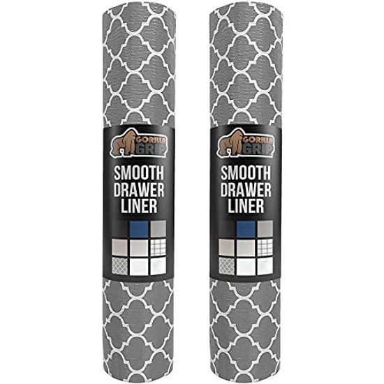 GetUSCart- Gorilla Grip Smooth Surfaced Top Slip Resistant Drawer and ...