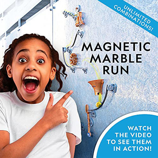 GetUSCart- NATIONAL GEOGRAPHIC Magnetic Marble Run - 50-Piece STEM ...
