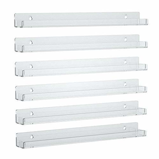 GetUSCart- NIUBEE 24 Inches Nail Polish Rack Wall Mounted Shelf with ...
