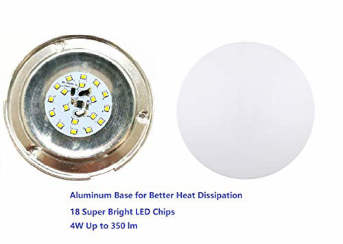 GetUSCart- Risestar Porch Lights-4.5inch LED Ceiling Lights Fixture 12V ...