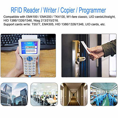 GetUSCart- LEXI Upgraded 10 Frequency RFID Writer/Reader/Duplicator ...