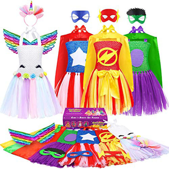 GetUSCart- Girls Dress up Trunk ,DOLNOW Girls Pretend Play Costumes ...