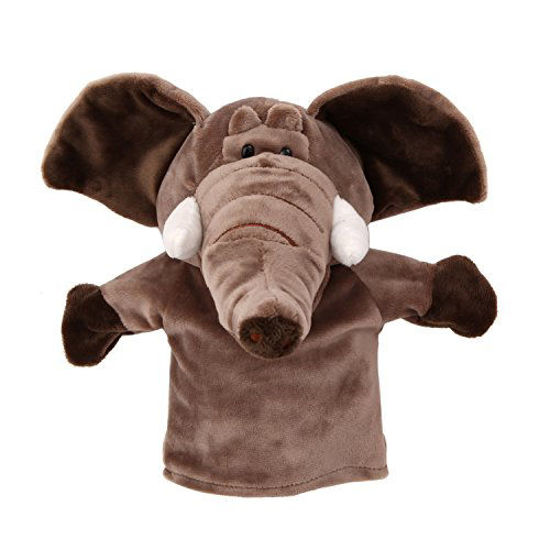 GetUSCart- 5-Piece Set Animal Hand Puppets / Zoo, Safari, Farm ...