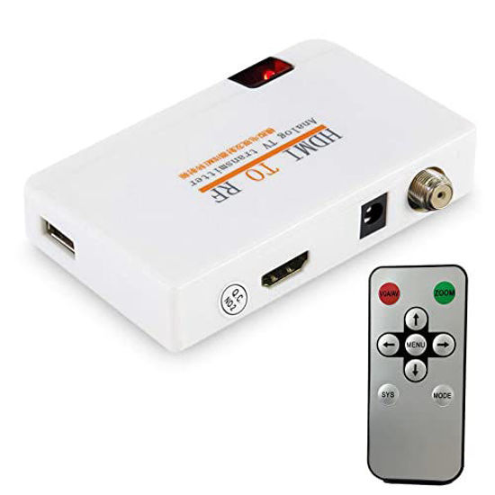 GetUSCart- HDMI RF Modulator Coax Converter VHF Demodulator HD Digital ...