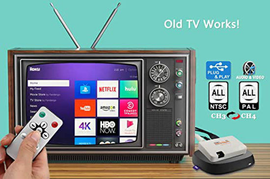 GetUSCart- HDMI RF Modulator Coax Converter VHF Demodulator HD Digital ...