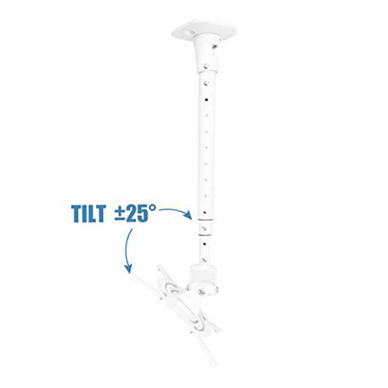 GetUSCart- DYNAVISTA Full Motion Universal Ceiling Projector Mount ...