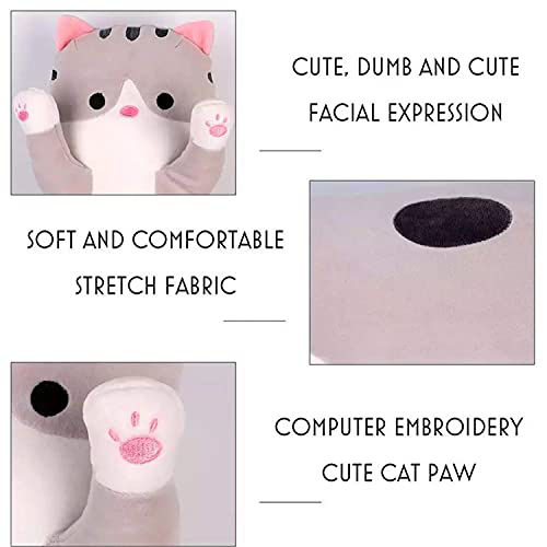 GetUSCart- Giant Cat Pillow Plush Cartoon Kitty Sleeping Hugging Pillow ...