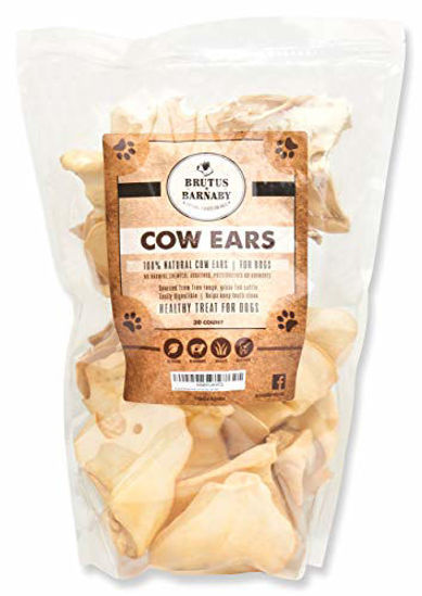 GetUSCart- Cow Ears for Dogs, All Natural Whole Ears, No Added Hormone ...