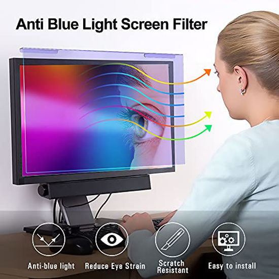 GetUSCart- Anti Blue Light Screen Filter for 20 21.5 22 inch, Universal ...