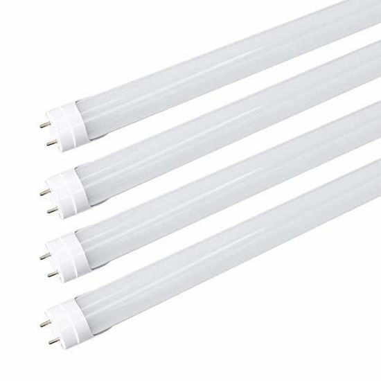 GetUSCart- LightingWill LED T8 Light Tube 4FT, Warm White 3000K-3500K ...