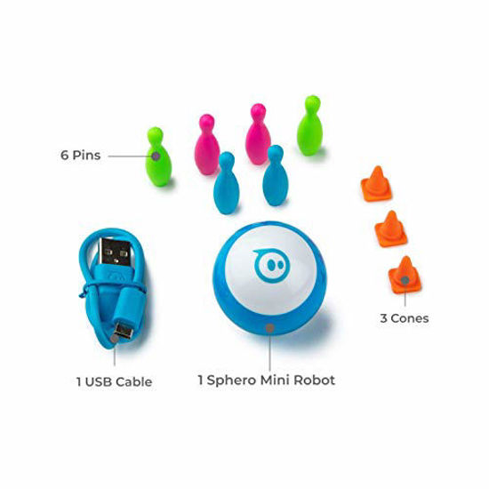 GetUSCart- Sphero Mini (Blue) App-Enabled Programmable Robot Ball - STEM Educational Toy for ...
