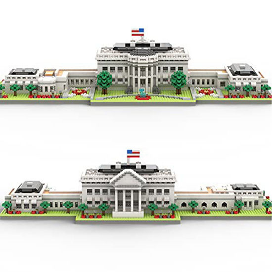 GetUSCart- SEMKY Micro Mini Blocks White House U.S. Capital Famous ...