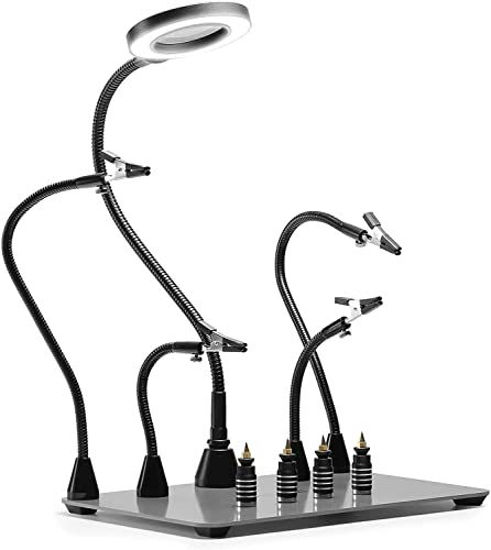 GetUSCart- SainSmart Magnetic Helping Hands Soldering Station with ...