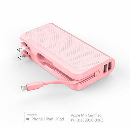 GetUSCart- Luxtude Portable Charger for iPhone,10000mAh Power Bank ...