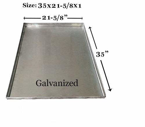 GetUSCart- Dog Crate Replacement Pan Chew-Proof and Crack-Proof Metal ...
