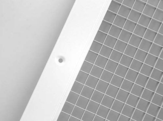 GetUSCart- 14" x 32" Cube Core Eggcrate Return Air Grille - Aluminum ...