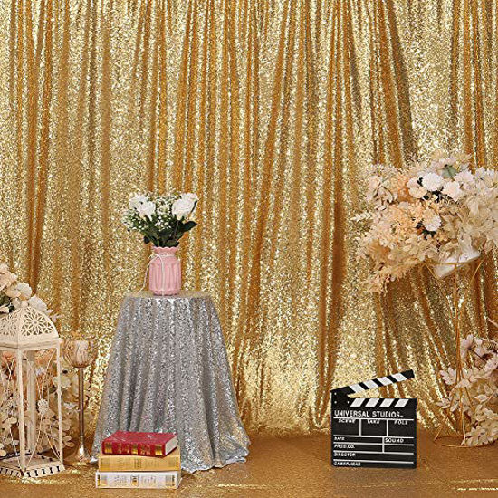 GetUSCart- SquarePie Sequin Backdrop 10FT x 10FT Gold Photography ...