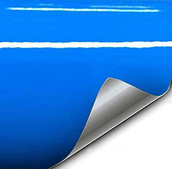 GetUSCart- VViViD+ Premium Vinyl Wrap Film (10ft x 5ft, Gloss Smurf Blue)