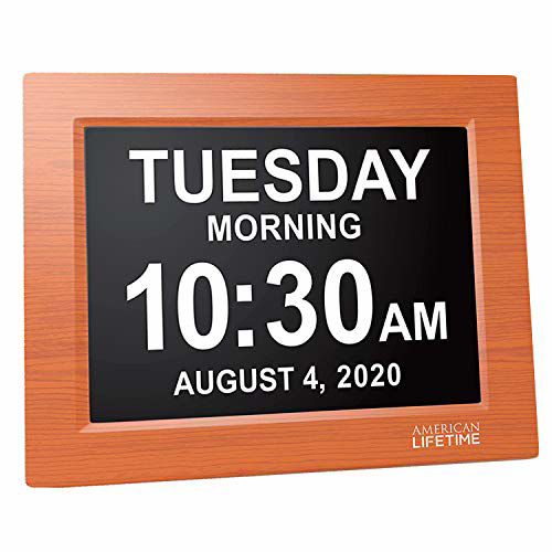 GetUSCart- American Lifetime, Newest Version, Day Clock Extra Large ...