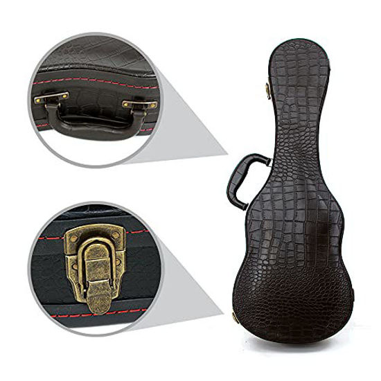 GetUSCart- Ukulele Hard Case, Soprano Ukulele Case, 21" Crocodile ...