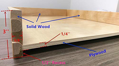 GetUSCart- 18'' Width kitchen pull out drawer garbage drawer pull out ...