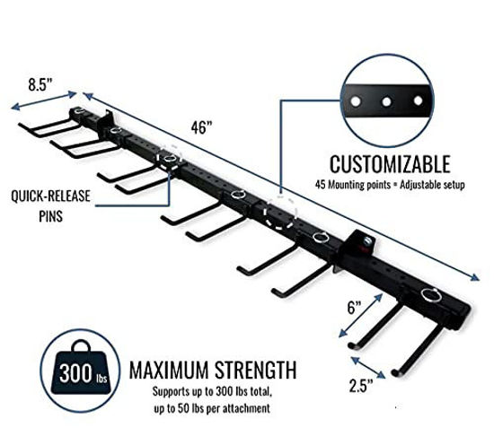 GetUSCart- StoreYourBoard Tool Storage Rack, Compact, Wall Mount Tools ...