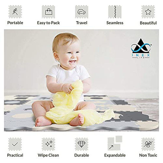 GetUSCart- Soft Foam Baby Play Mat (0.4 Inch Thick) | Perfect Playmat ...