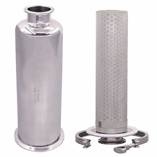 GetUSCart- DERNORD 2 Inch Tri-Clamp Filter - SS304 Sanitary Fittings ...