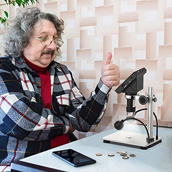 GetUSCart- Digital Coin Microscope,Opqpq 4.3'' LCD Screen Magnifier ...