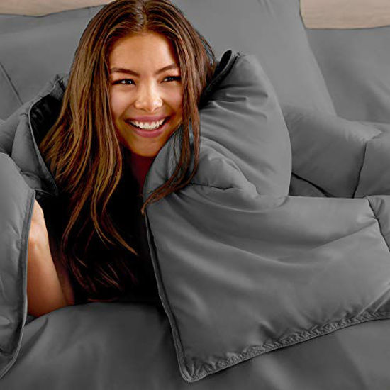 GetUSCart- Bare Home Comforter Set - Oversized King - Goose Down ...