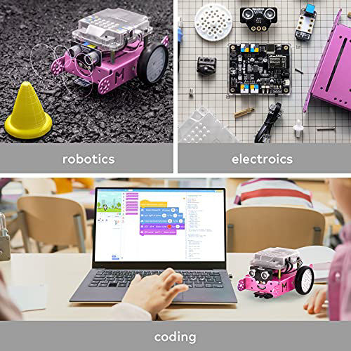 GetUSCart- Makeblock mBot Pink Robot Kit, Robot Toys for Girls ...
