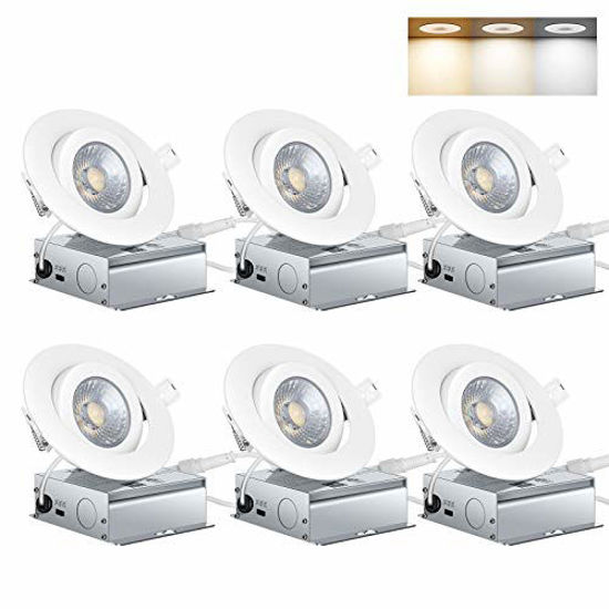 GetUSCart- KnLnny ware Recessed Lighting 9W 750LM Dimmable LED Recessed ...