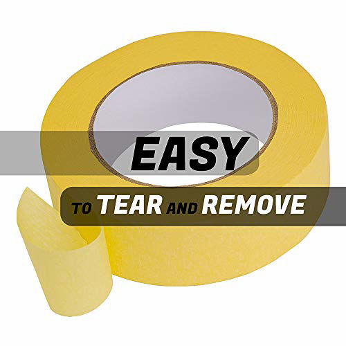 GetUSCart- LICHAMP 30-Pack Automotive Refinish Masking Tape Yellow 36mm ...