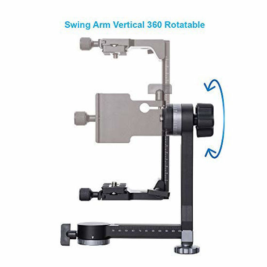 GetUSCart- ANNSM Professional Tripod Gimbal Head 360° Panoramic Head ...