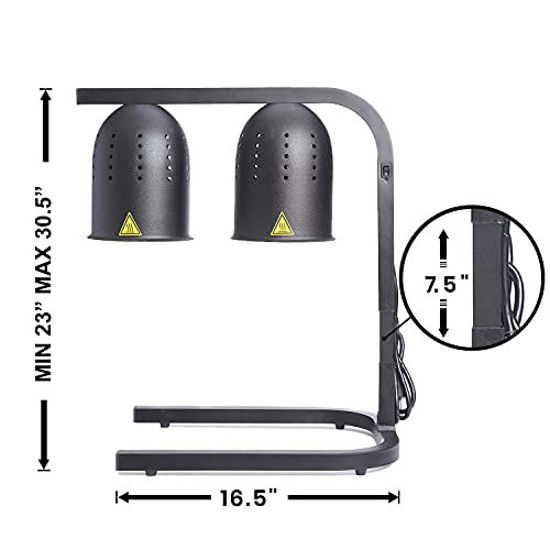 GetUSCart- SYBO DL2112-B Commercial Grade Heat Lamp Portable Electric ...