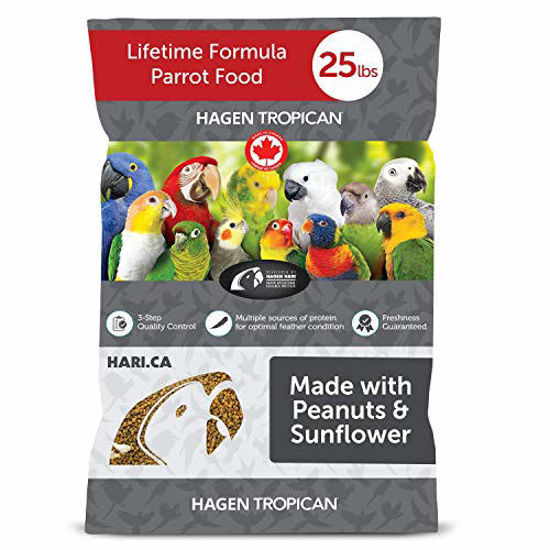 GetUSCart- Hari Tropican Bird Food, Hagen Parrot Food with Peanuts ...