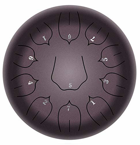 GetUSCart- Steel Tongue Drum - 11 Notes 10 inches - Percussion ...