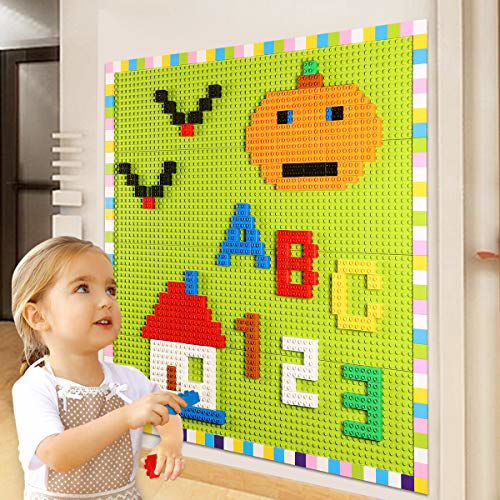 GetUSCart- Build On Wall or Table - Customize Building Block Wall, 8 ...