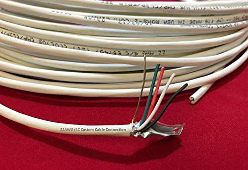 GetUSCart- Custom Cable Connection 22 AWG 4 Conductor Stranded Shielded ...
