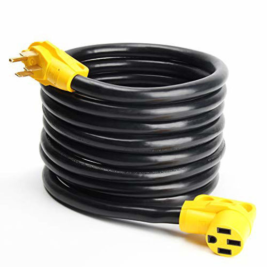GetUSCart- OPL5 25FT 50A RV Power Extension Cord, Heavy Duty 50 Amp ...