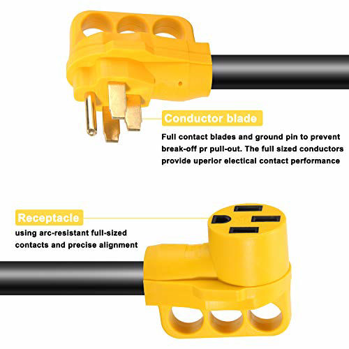 GetUSCart- OPL5 25FT 50A RV Power Extension Cord, Heavy Duty 50 Amp ...
