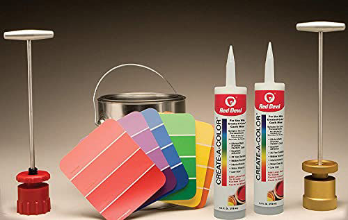 GetUSCart- Red Devil 4074 Create-A-Color Caulk Kit, 6-Pack, 6 Pack