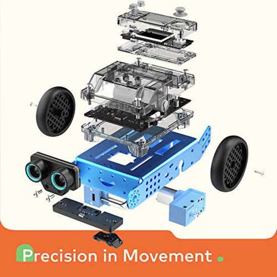 GetUSCart- Makeblock mBot Neo Coding Robot for Kids, Scratch and Python Programming, Metal ...