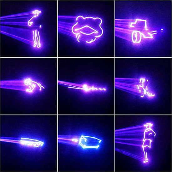 GetUSCart- U`King DJ Disco Laser Party Lights RGB Stage Lighting Beam ...