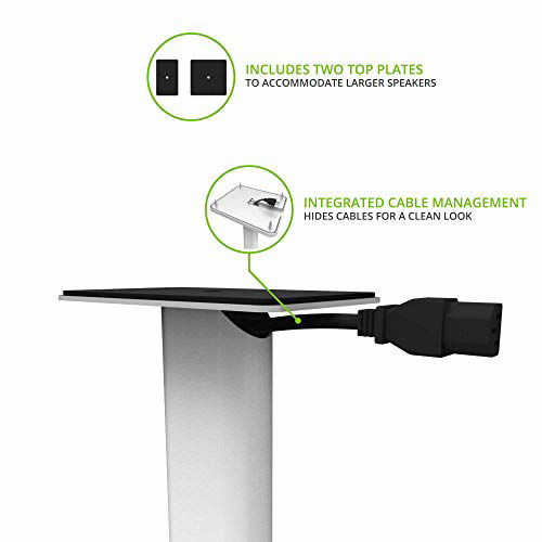 GetUSCart- Kanto SP32PLW 32" Speaker Floor Stands | Designed for Medium ...