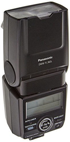 GetUSCart- Panasonic LUMIX Hybrid Flash, GN36, Video LED, Swivel & Bounce Head, Wireless TTL ...